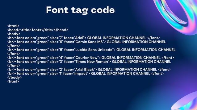 HTML PPT.pdf | Web Design and HTML | Internet