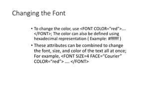 GFGC CHIKKABASUR(HTML) | PPT