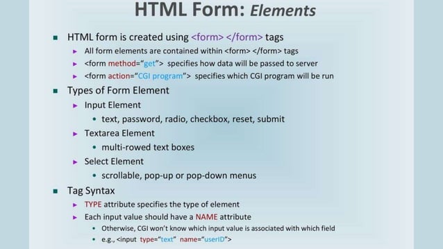 HTML : INTRODUCTION TO WEB DESIGN Presentation | PPT
