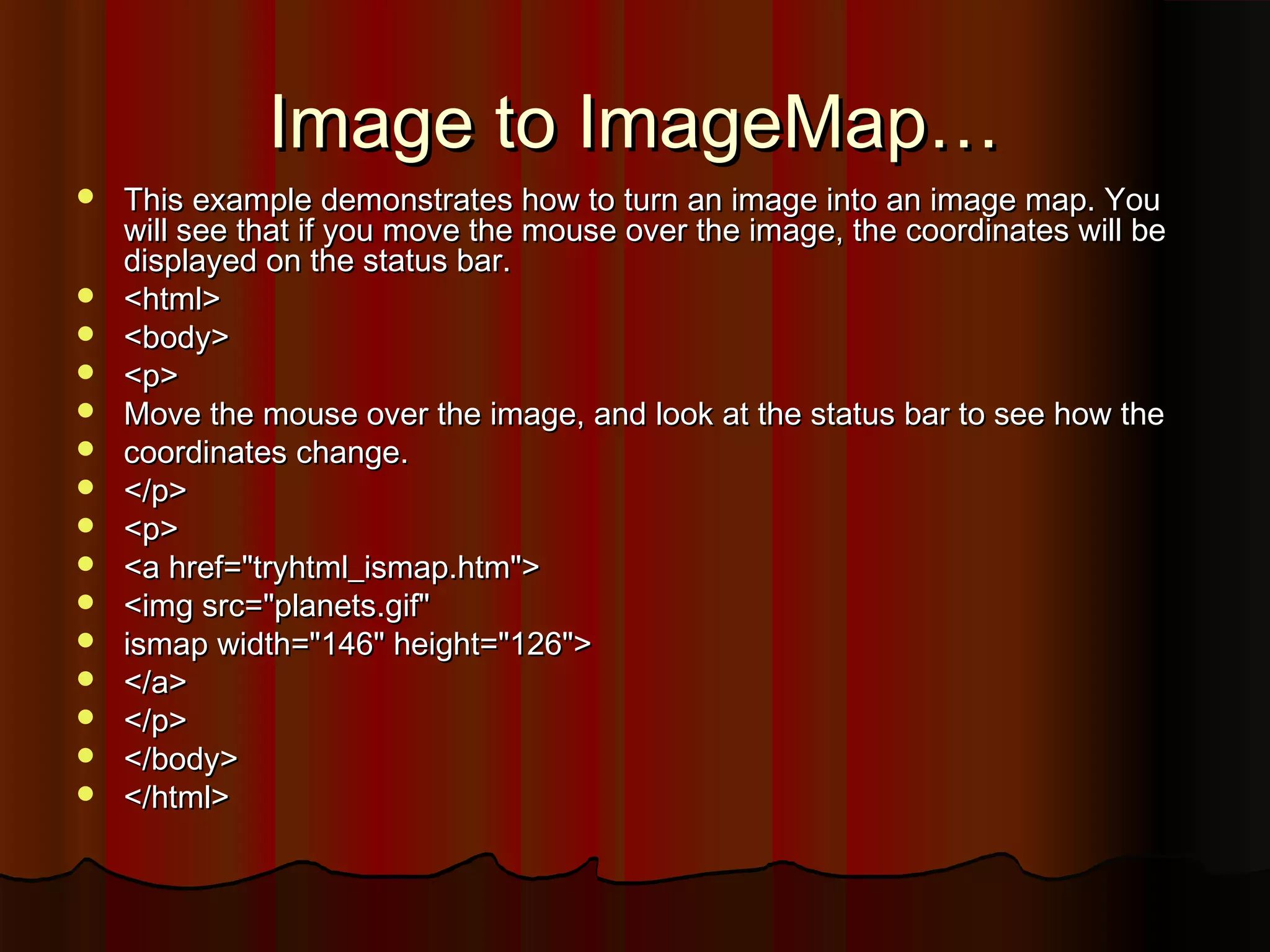 Html presentation | PPT