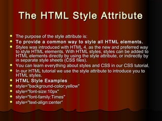 Html presentation | PPT