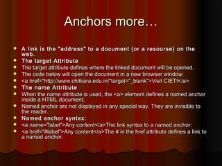 Html presentation | PPT