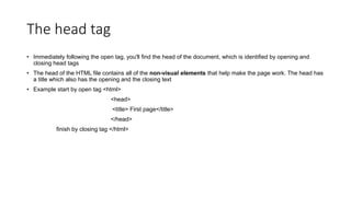 HTML presentation | PPT