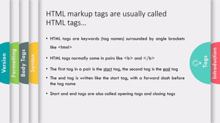 Html Presentation | PPT