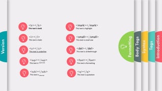 Html Presentation | PDF