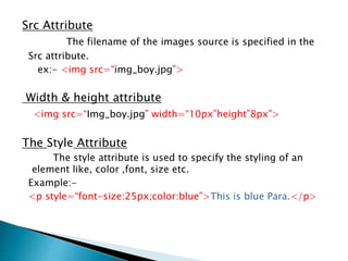 HTML Presentation | PPT