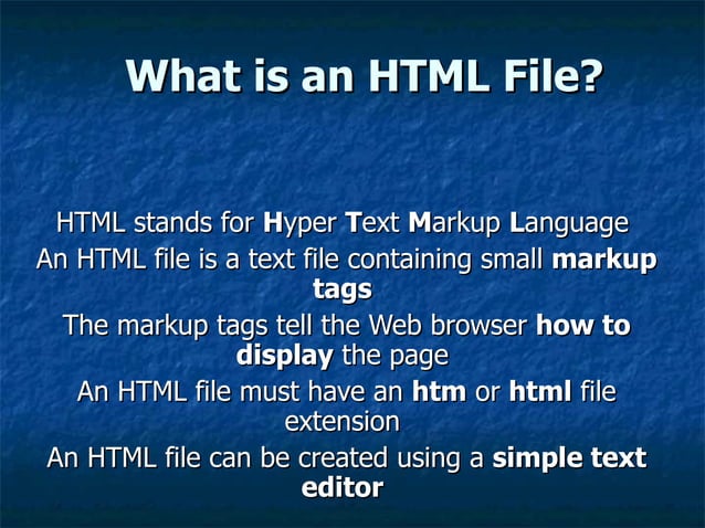 Html Presentation Of Web Page Making Ppt Web Design And Html Internet