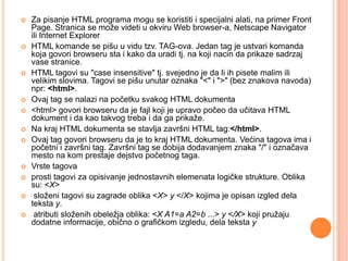 HTML programiranje- Katarina Petrović- Nebojša Lazarević | PPTX