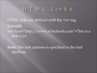 Html project | PPT