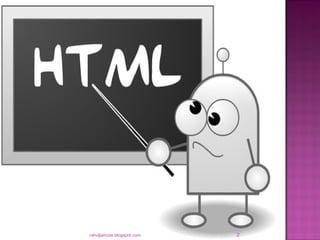 HTML, HTML5,HTML,CSS How To Make Your Own Website | PPT