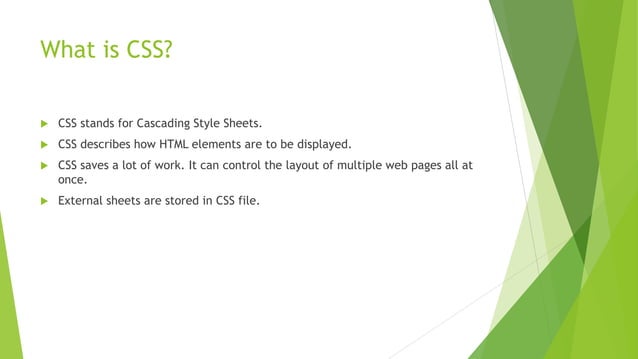 HTML Styles.pptx | Web Design and HTML | Internet