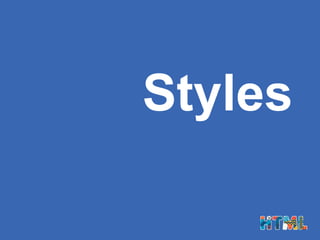 Using Style Attribute in HTML and its properties | PDF