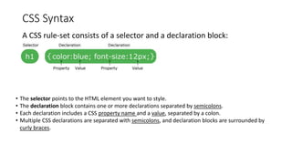 Html Styles-CSS | PPT