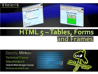 HTML_TABLES,FORMS,FRAME markup lang.pptx