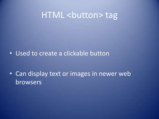 Html tag | PPT