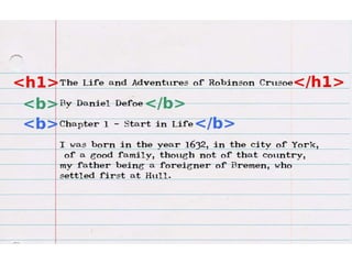 HTML Tags Explained | PPT