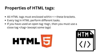 HTML tags presentation on web development.pdf