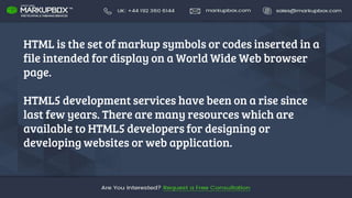Top 5 HTML 5 Tools For Web Development | PPT