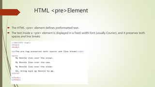HTML Training Part1 | PPT