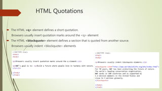 HTML Training Part1 | PPT