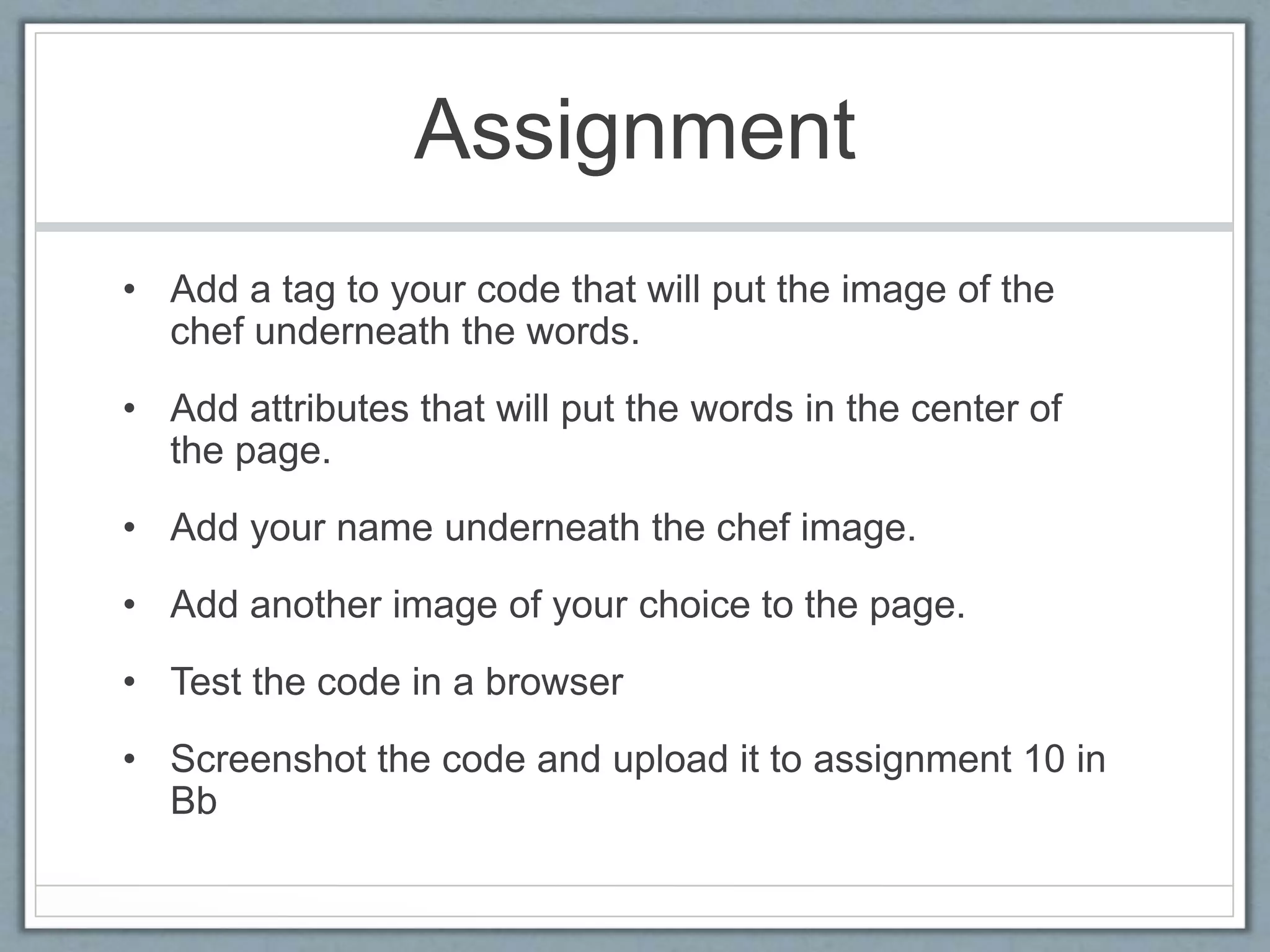Html tutorial.lesson10 | PPT