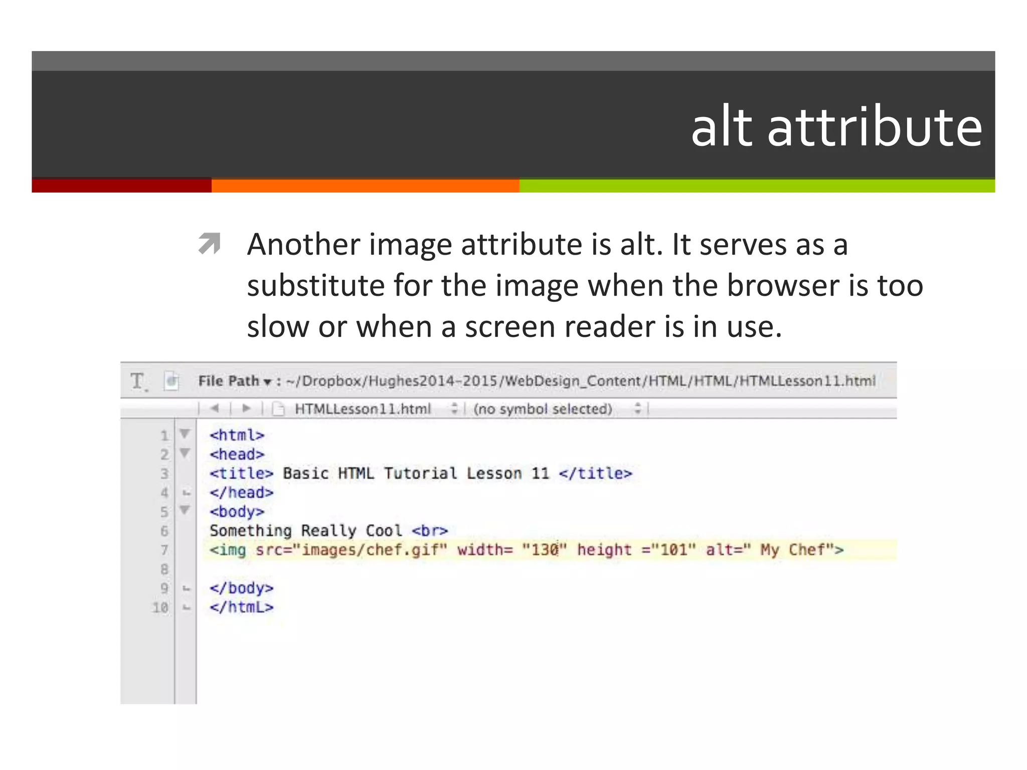 Html tutorial.lesson11 | PPT