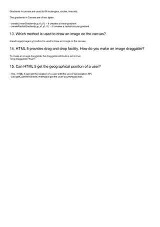 Html viva questions | DOCX