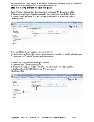Html web designing 1 | PDF