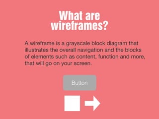 Wireframing /Prototyping with HTML | PDF