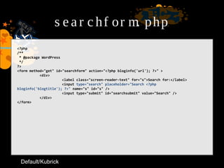 Html + wordpress ppt. | PPT