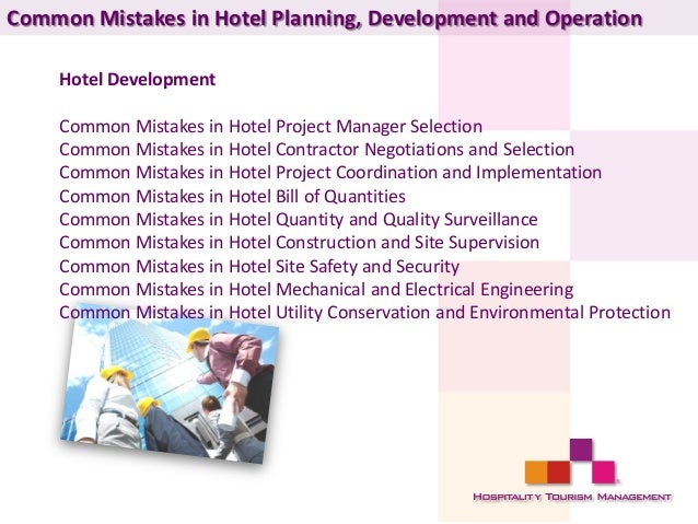 HTM Series (Common Mistakes in Hotel Planning, Development and Operat…