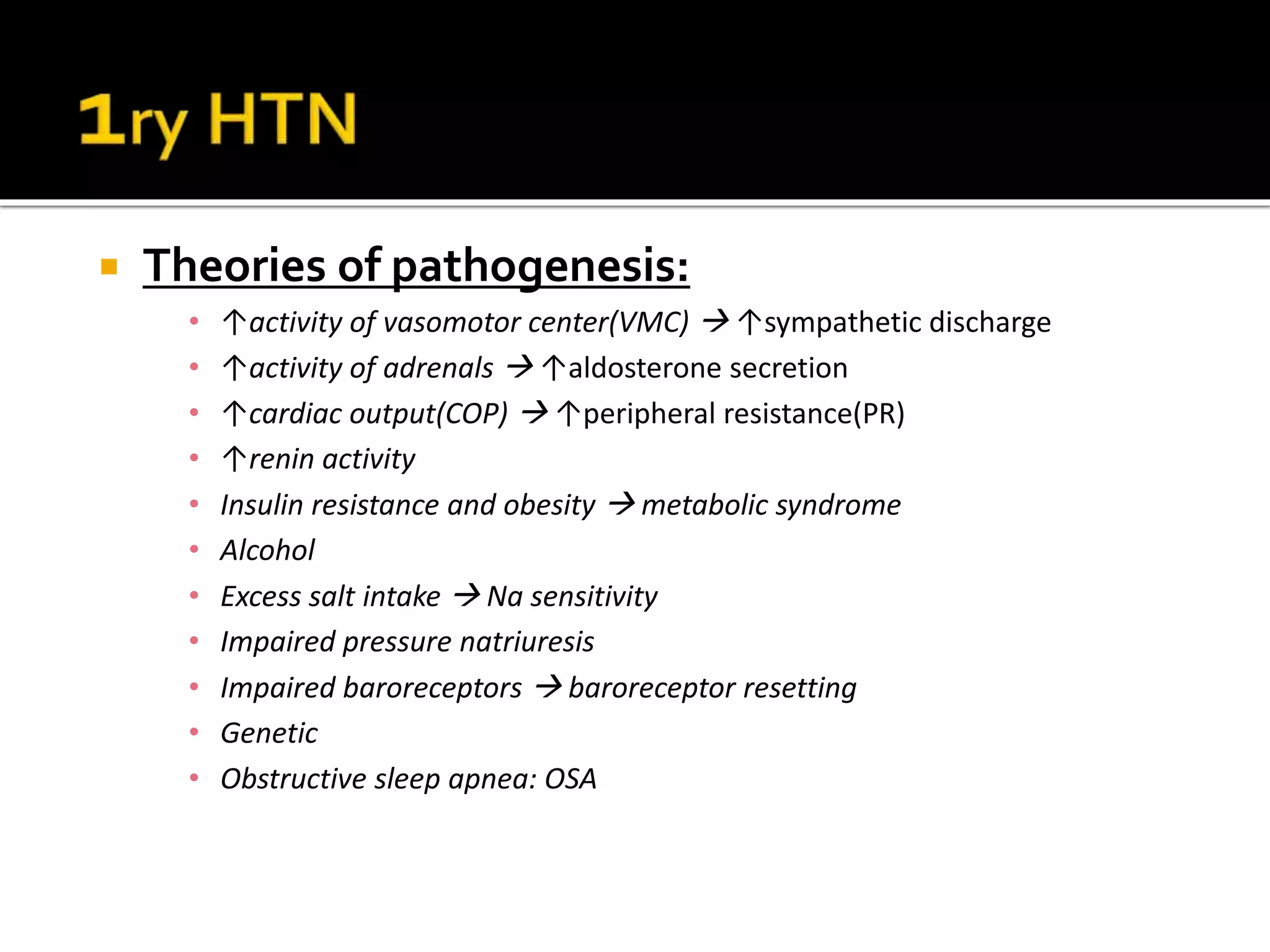 SYSTEMIC HYPERTENSION | PPTX