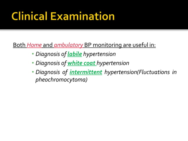 SYSTEMIC HYPERTENSION | PPTX | Endocrine and Metabolic Diseases ...