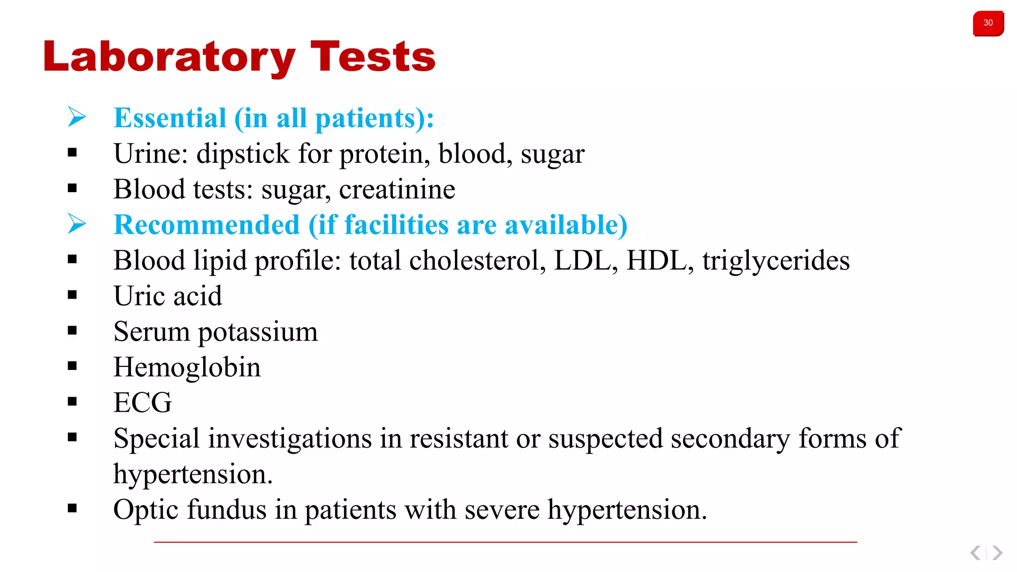 Management of Hypertension | PPTX