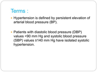 Hypertension | PPTX
