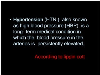HYPERTENTION PPT