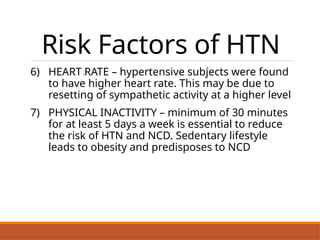 HTN pathology etiology clinical features dx | PPTX