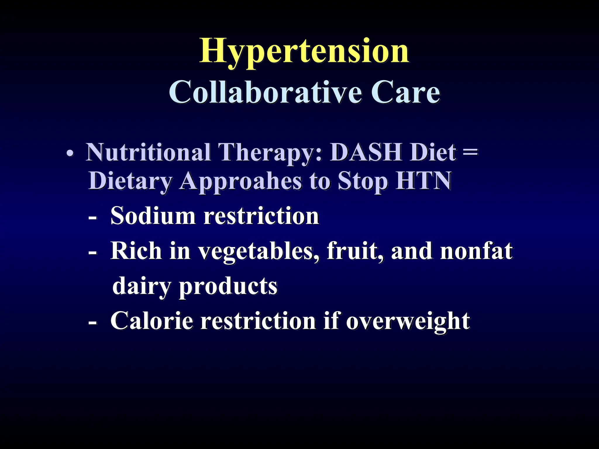 Hypertension ppt. For bsc nursing students | PPT