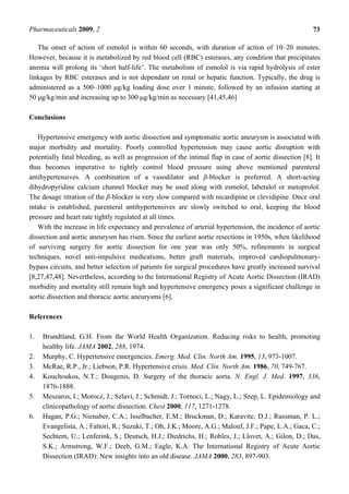 H T N Emergency In Aortic Aneurysm | PDF