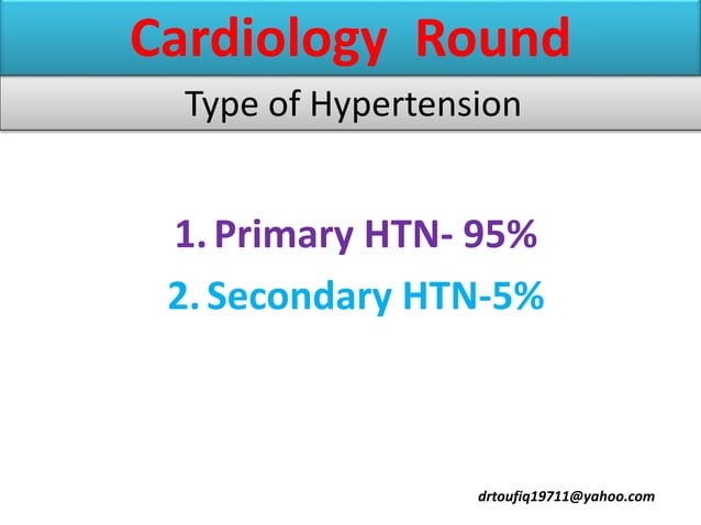 Step by step management of stage 2& 3 Hypertension | PPSX