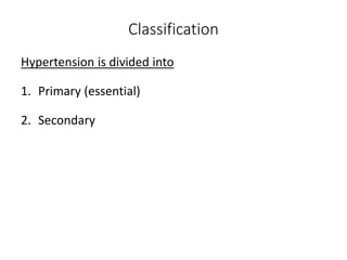 Hypertension and Stroke full presentation | PPTX