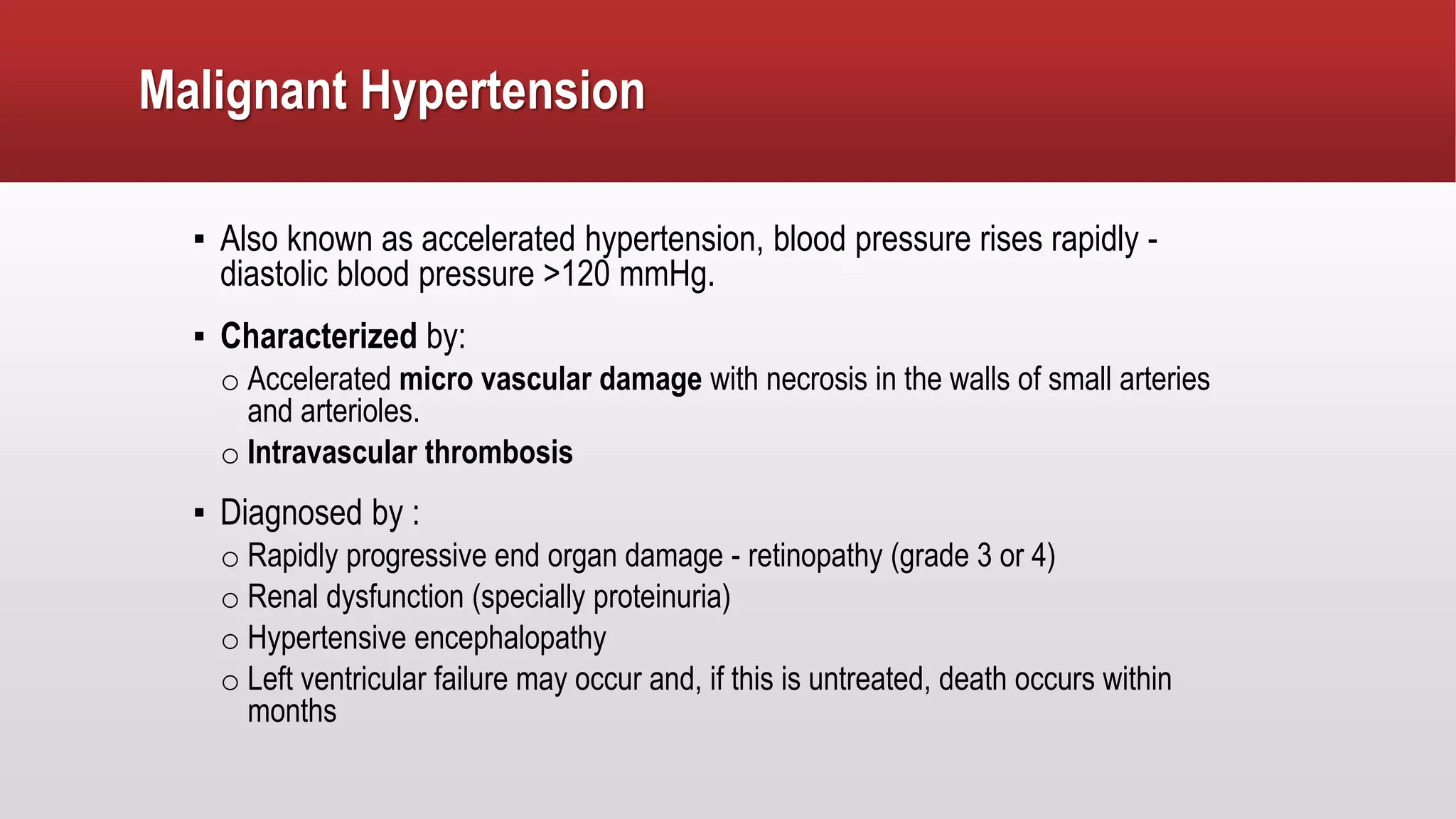 Hypertension crisis | PPTX