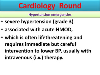Hypertensive emergency and urgency | PPSX
