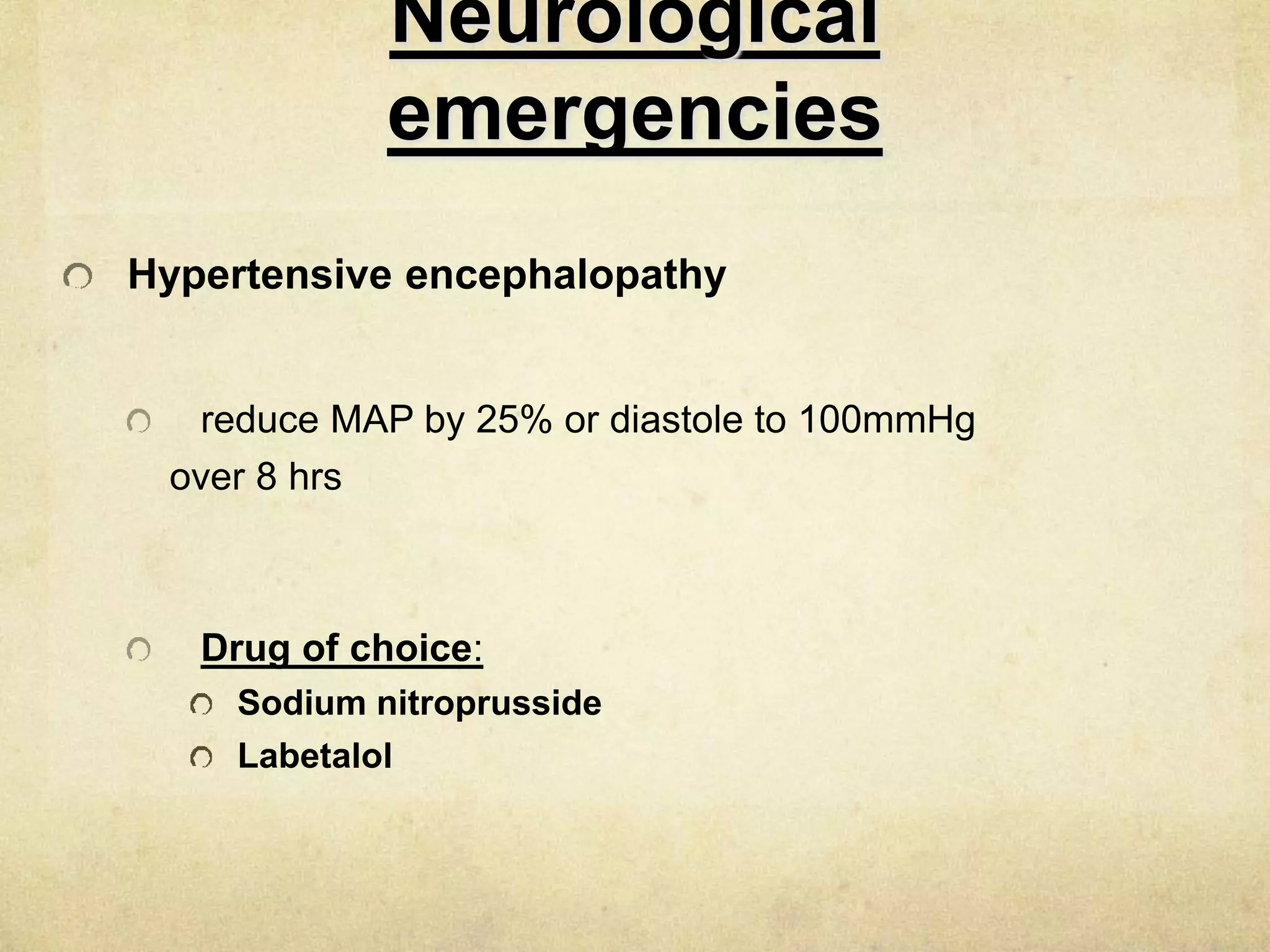 HYPERTENSION EMERGENCY & URGENCY | PPTX