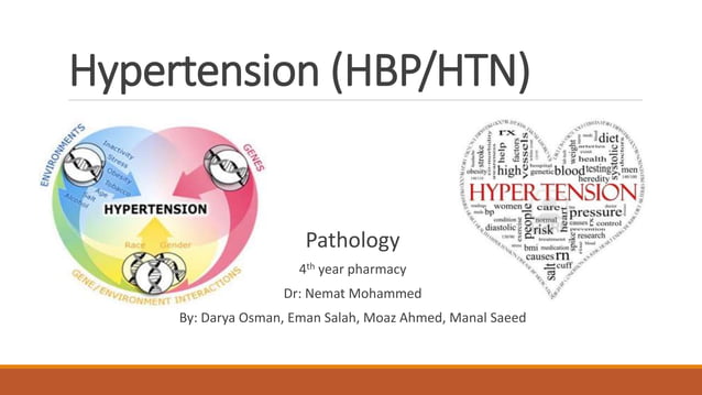 Pathology of Hypertension | PPTX | Heart and Cardiovascular Diseases ...