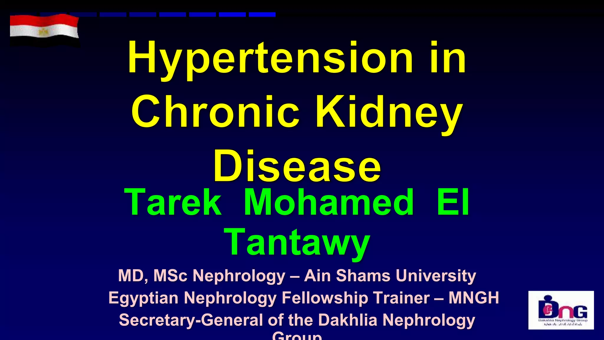 Htn in ckd tarek | PPT