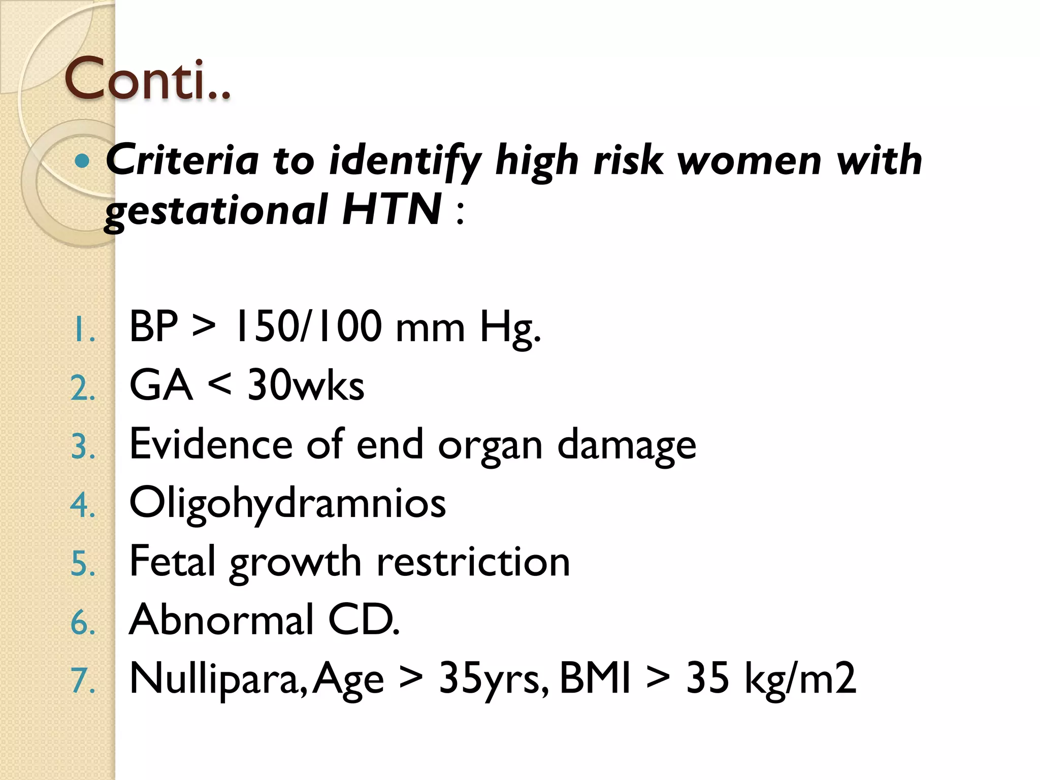 Pregnancy Induced Hypertension | PPTX