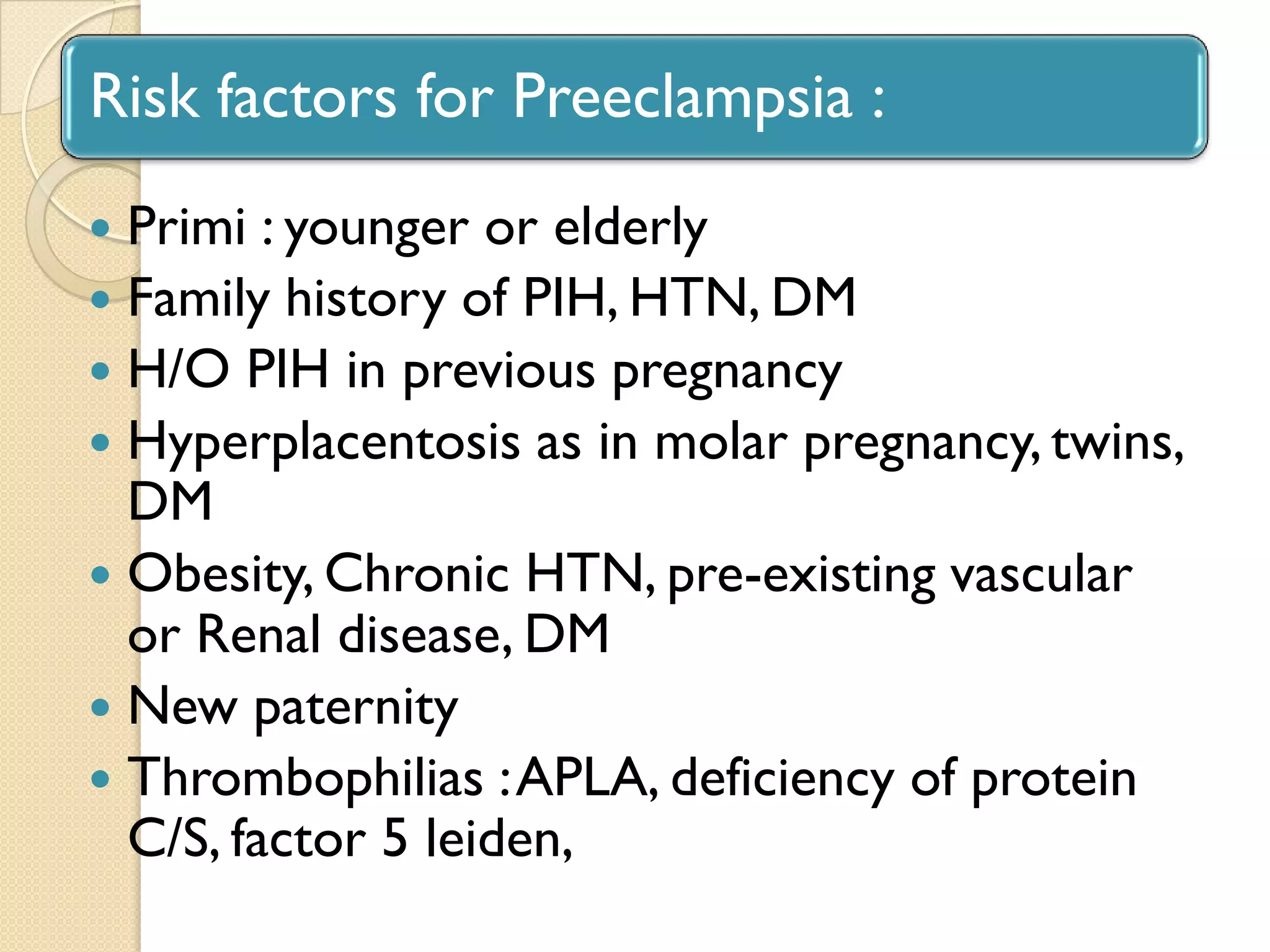 Pregnancy Induced Hypertension | PPTX
