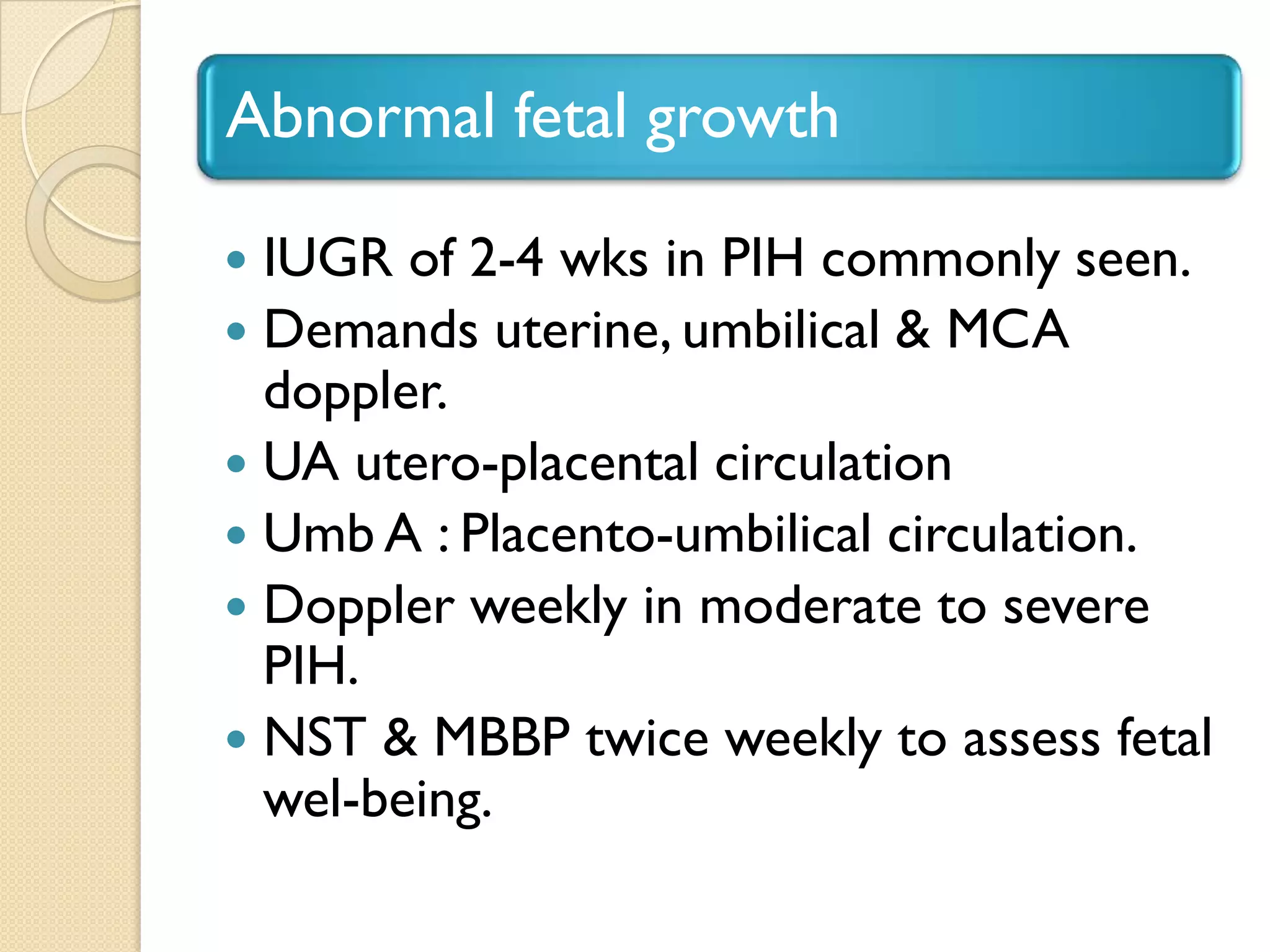 Pregnancy Induced Hypertension | PPTX