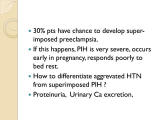 Pregnancy Induced Hypertension | PPTX